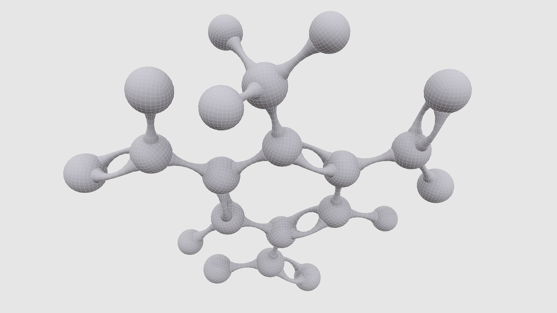 3D Tnt Molecule With PBR 4K 8K - TurboSquid 1945618