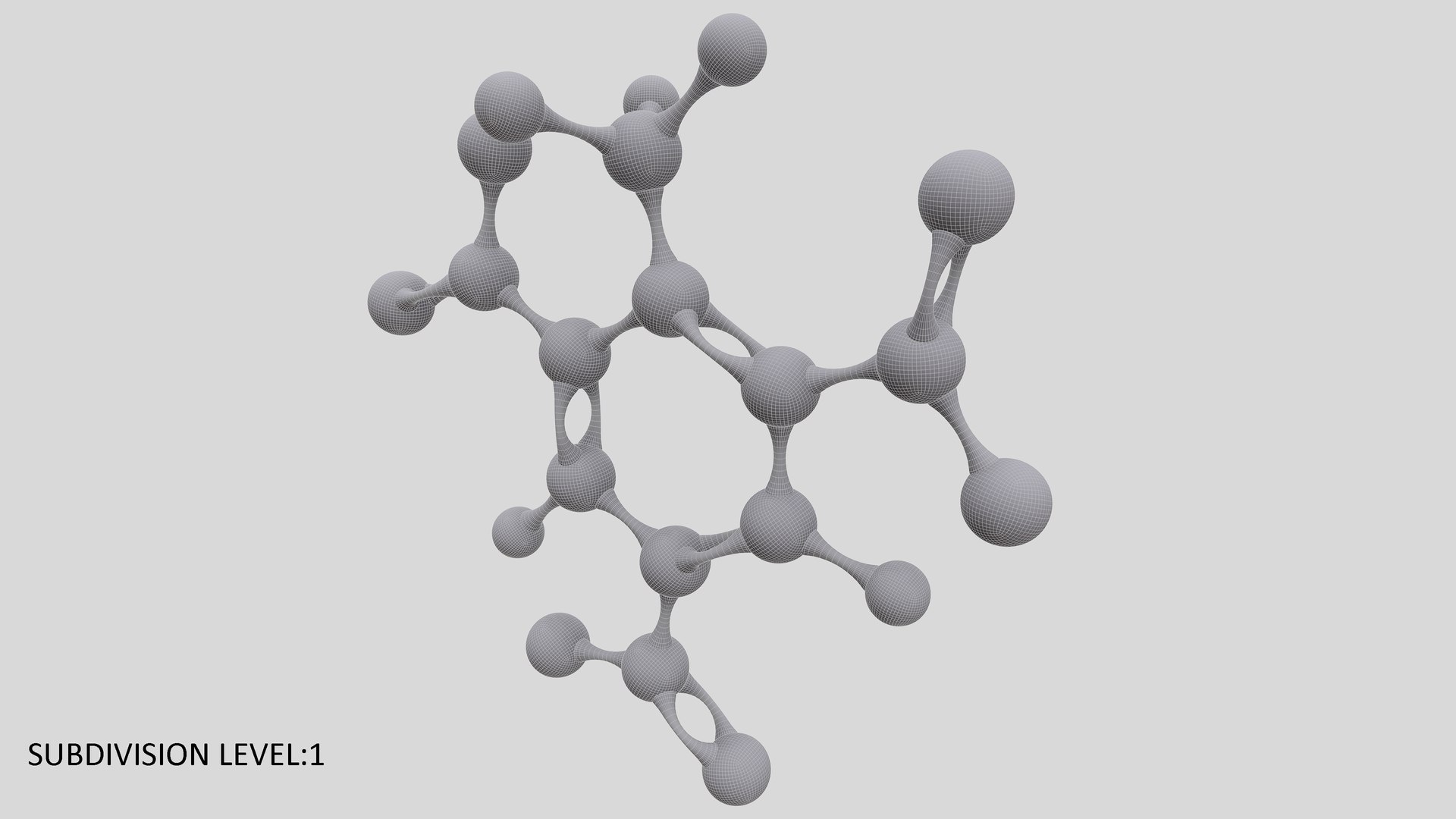 3D Tnt Molecule With PBR 4K 8K - TurboSquid 1945618