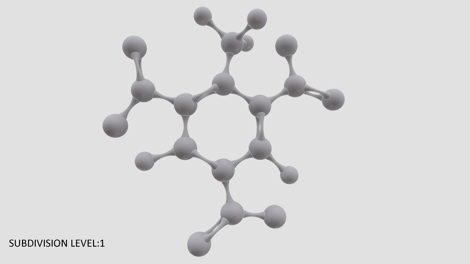 3D Tnt Molecule With PBR 4K 8K - TurboSquid 1945618