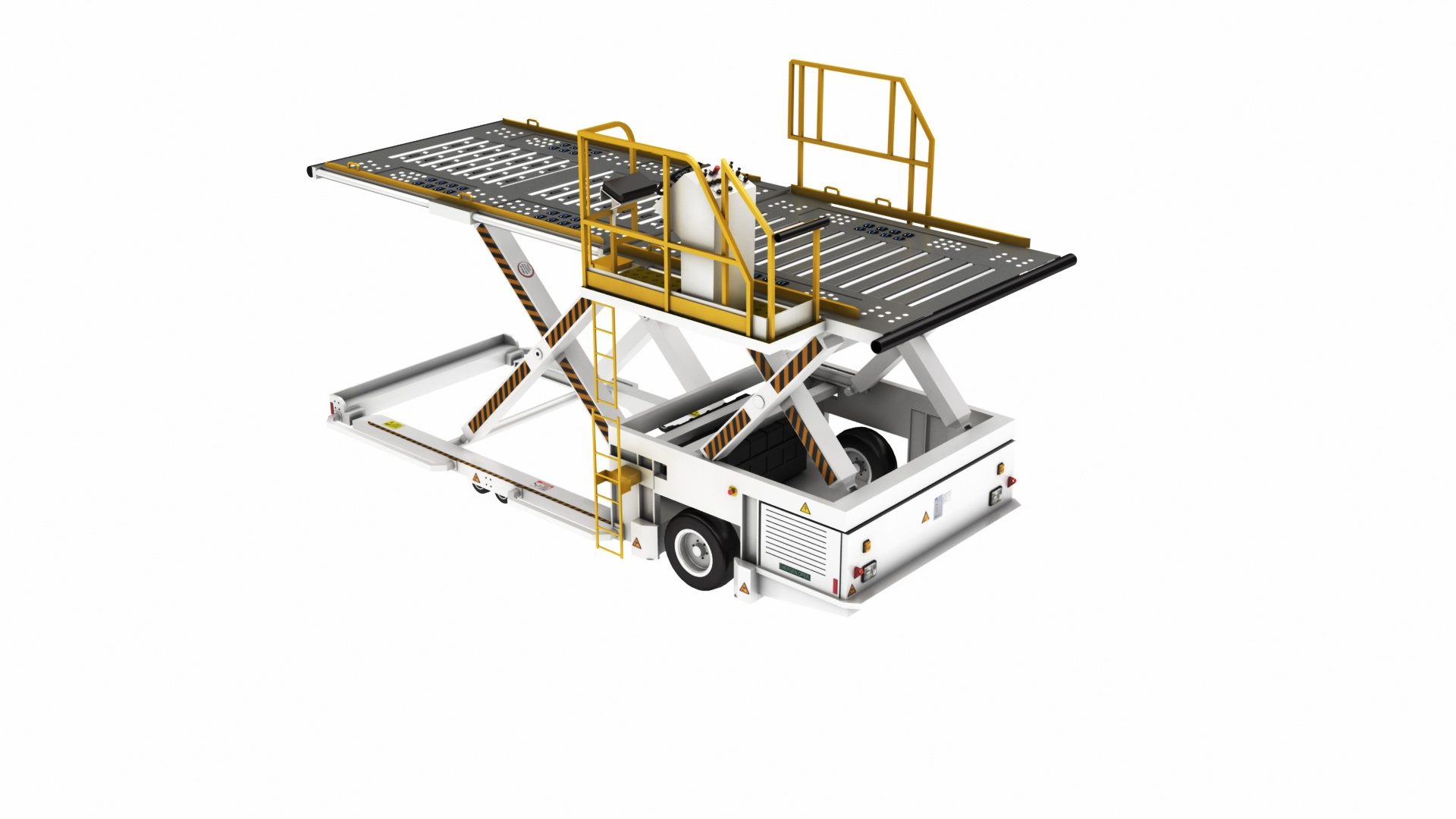 Airport Baggage Loader Device 3D - TurboSquid 1463942