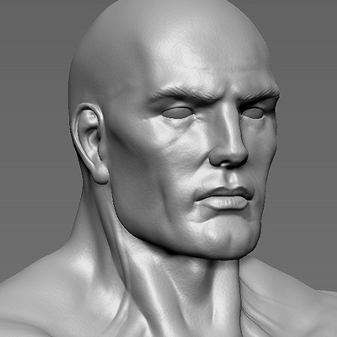 Male Heroic Character Hero 3d Model