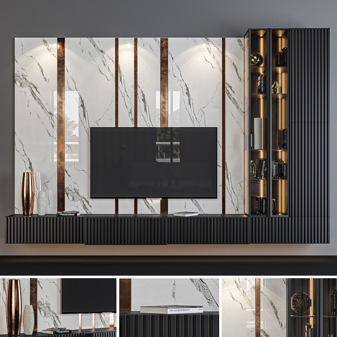 Tv Set 2 3D Model - TurboSquid 2019988