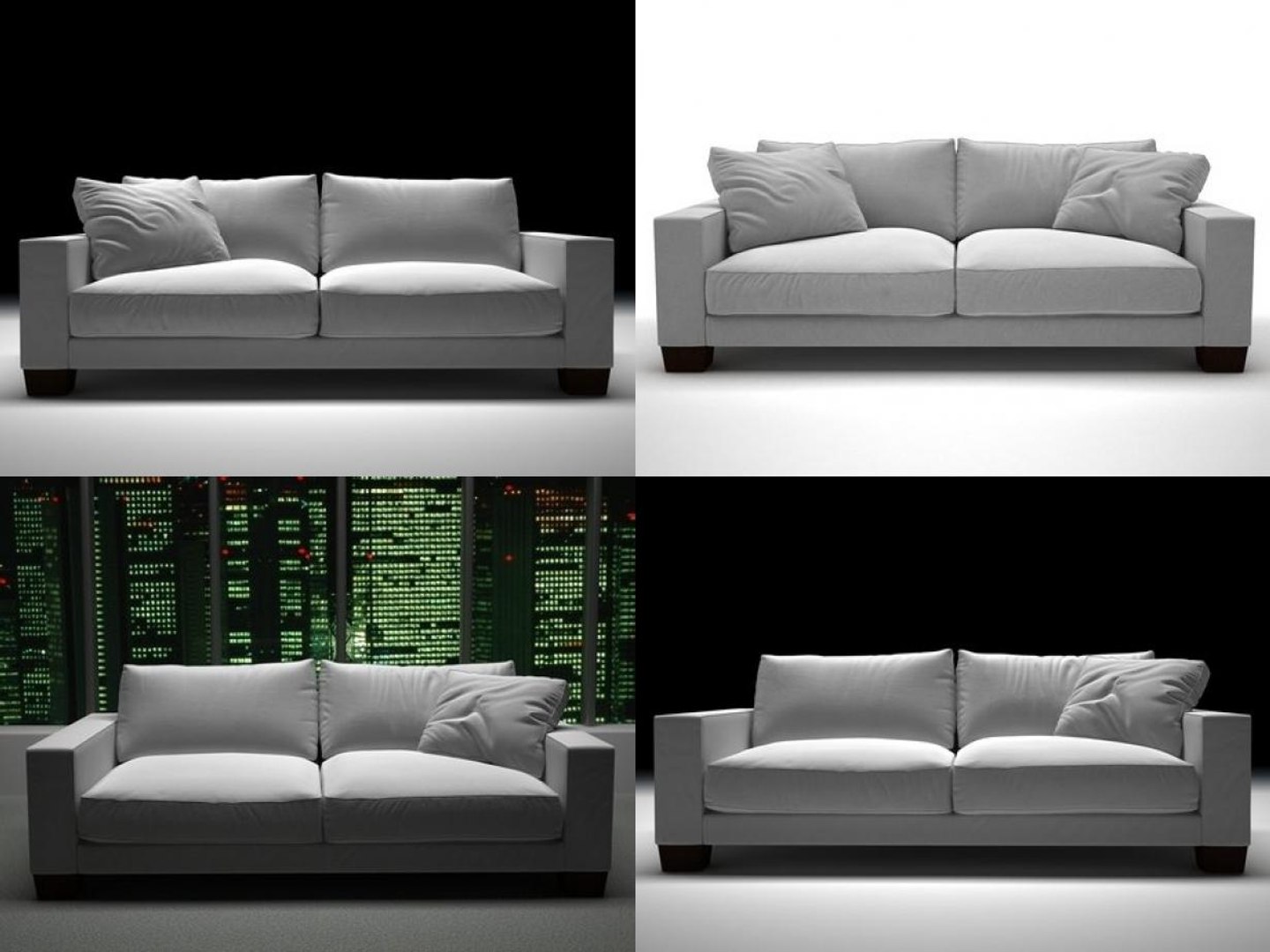 Status Sofa 02 3D Model - TurboSquid 1180534