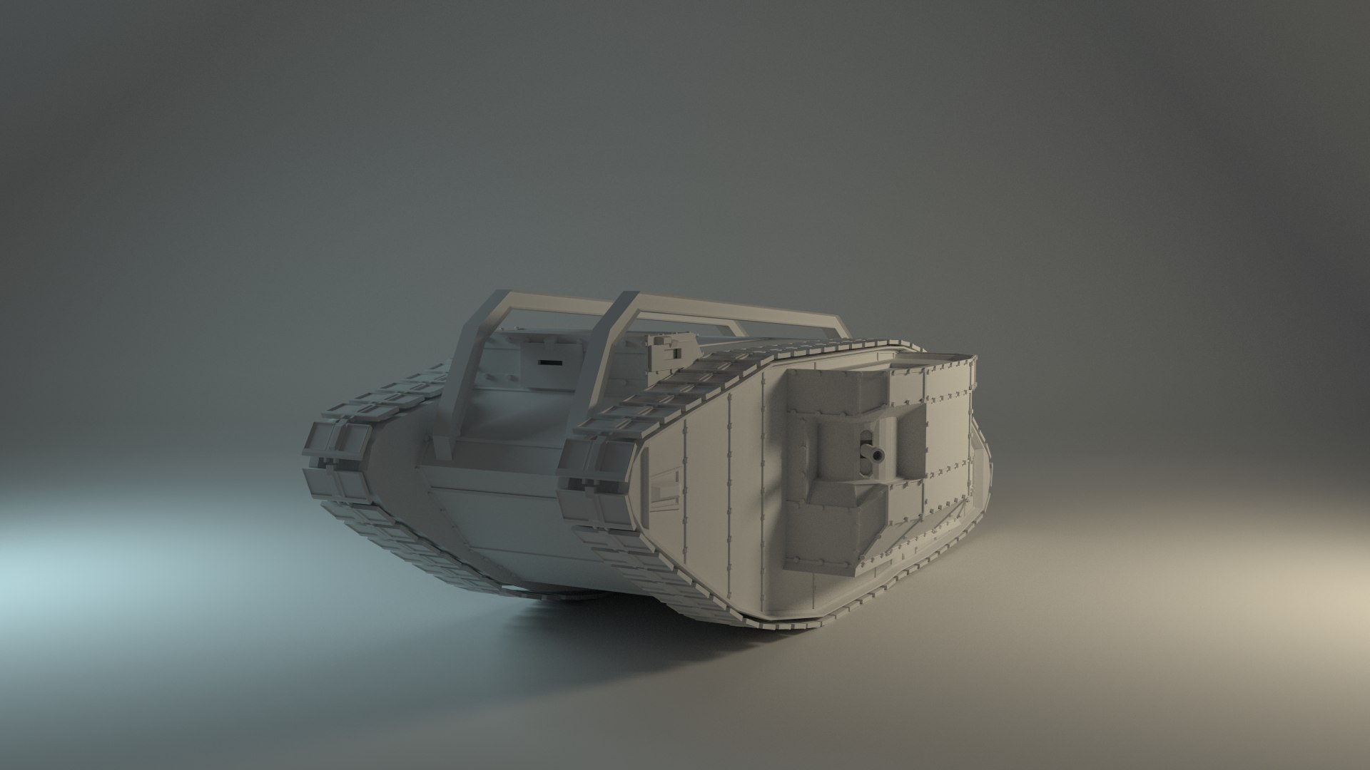 Ww1 Tank 3D Model - TurboSquid 1151802