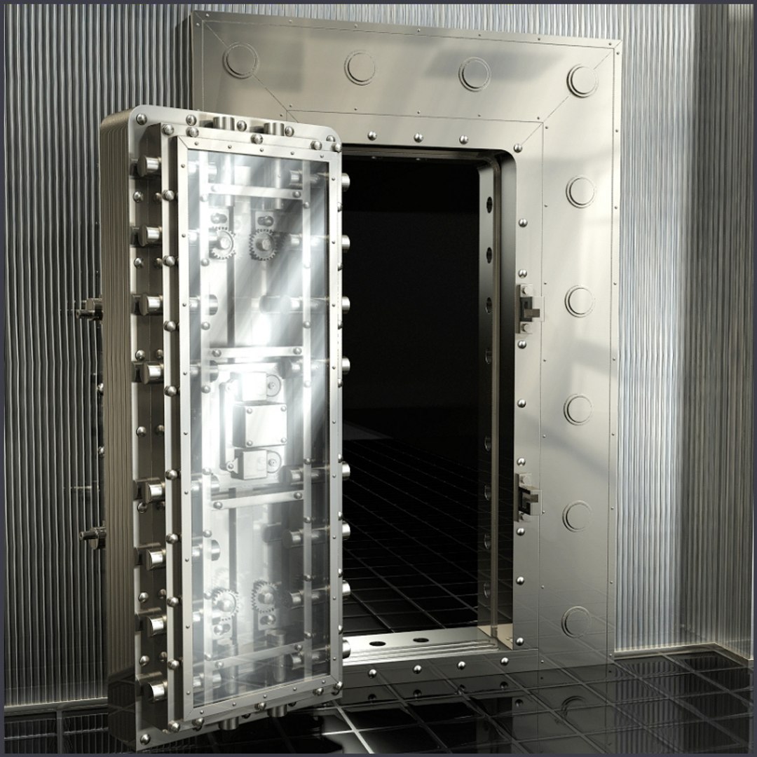 3d Model Vault Door