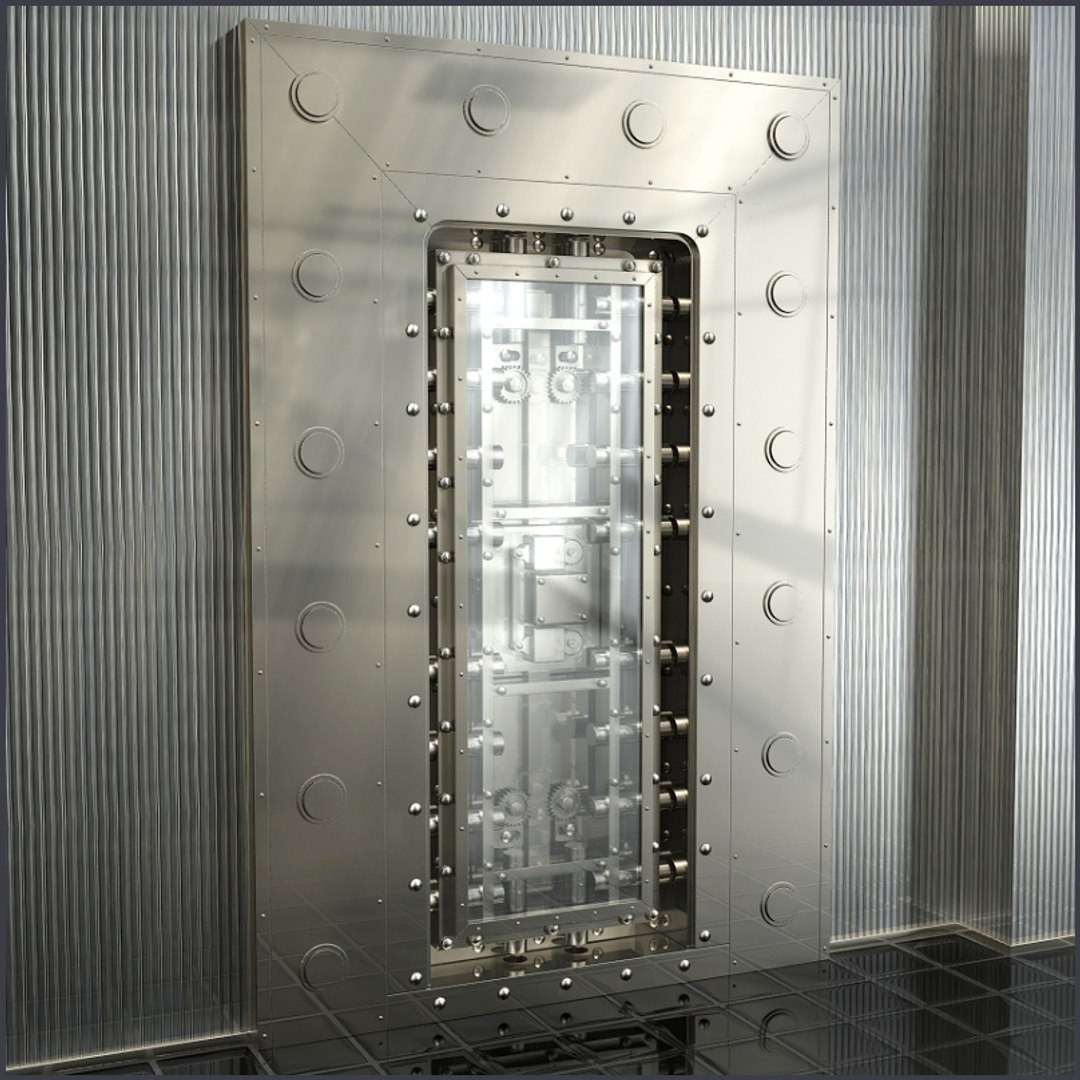 3d Model Vault Door
