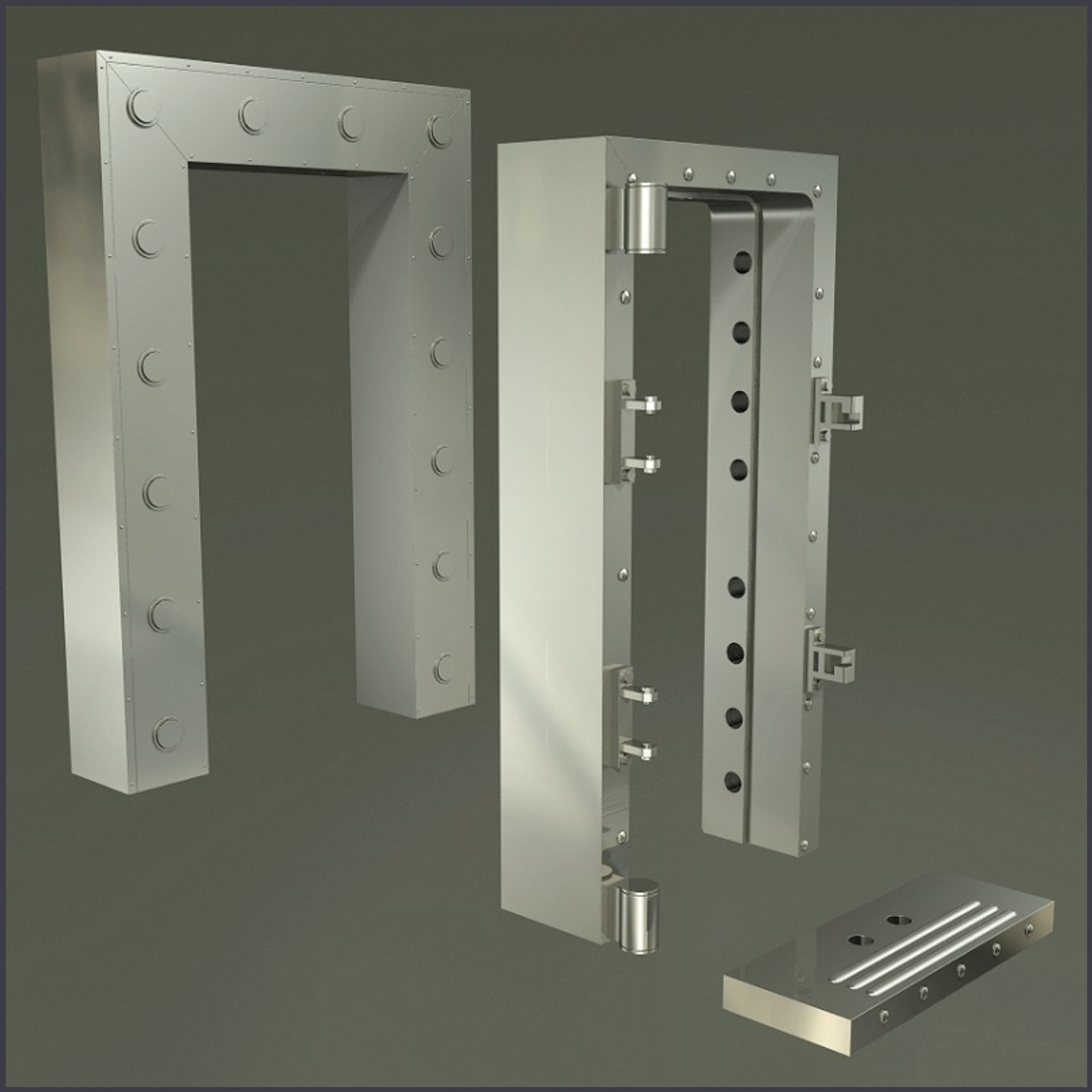 3d Model Vault Door