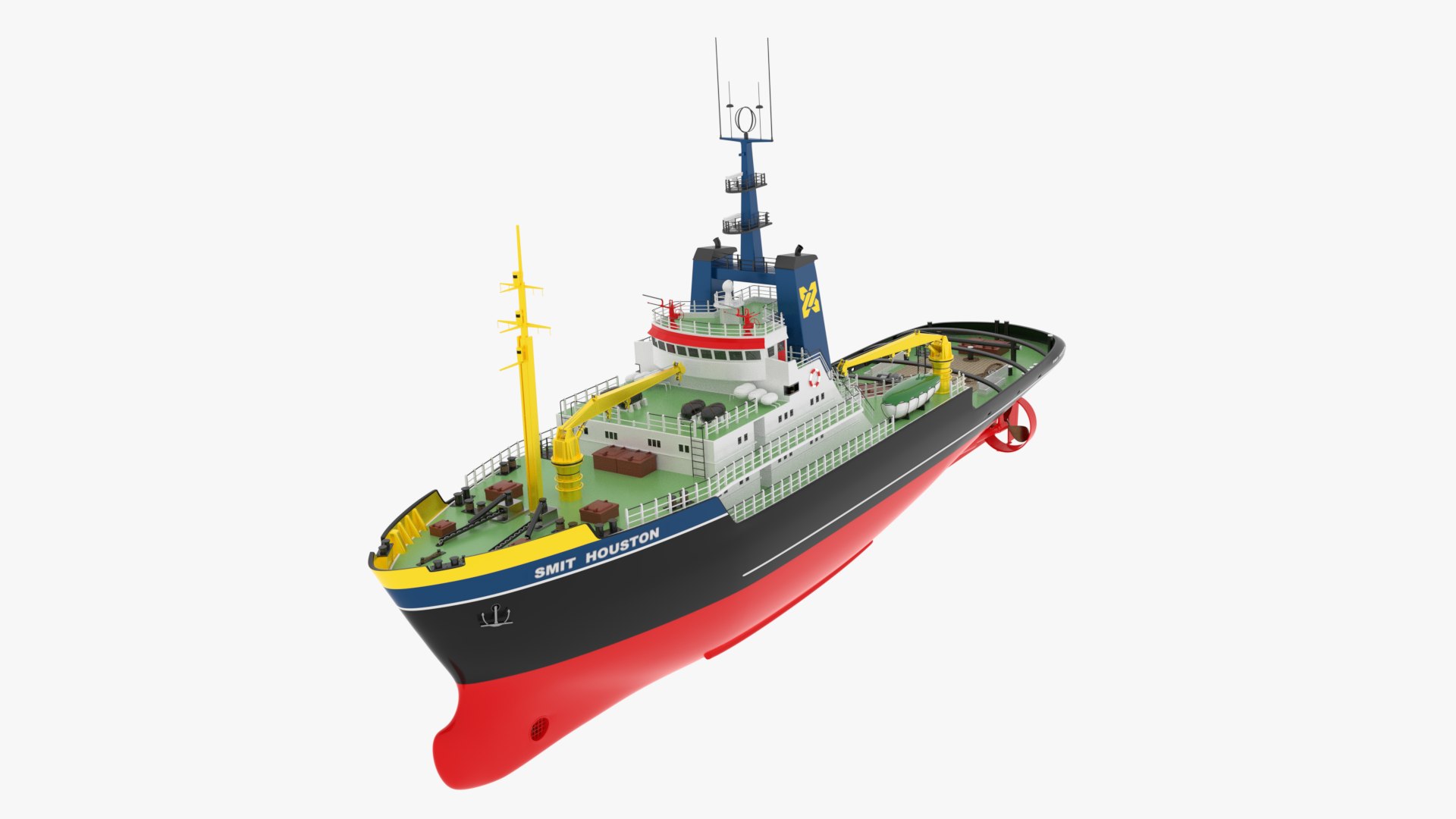 Smit Houston 3D Model - TurboSquid 1655136