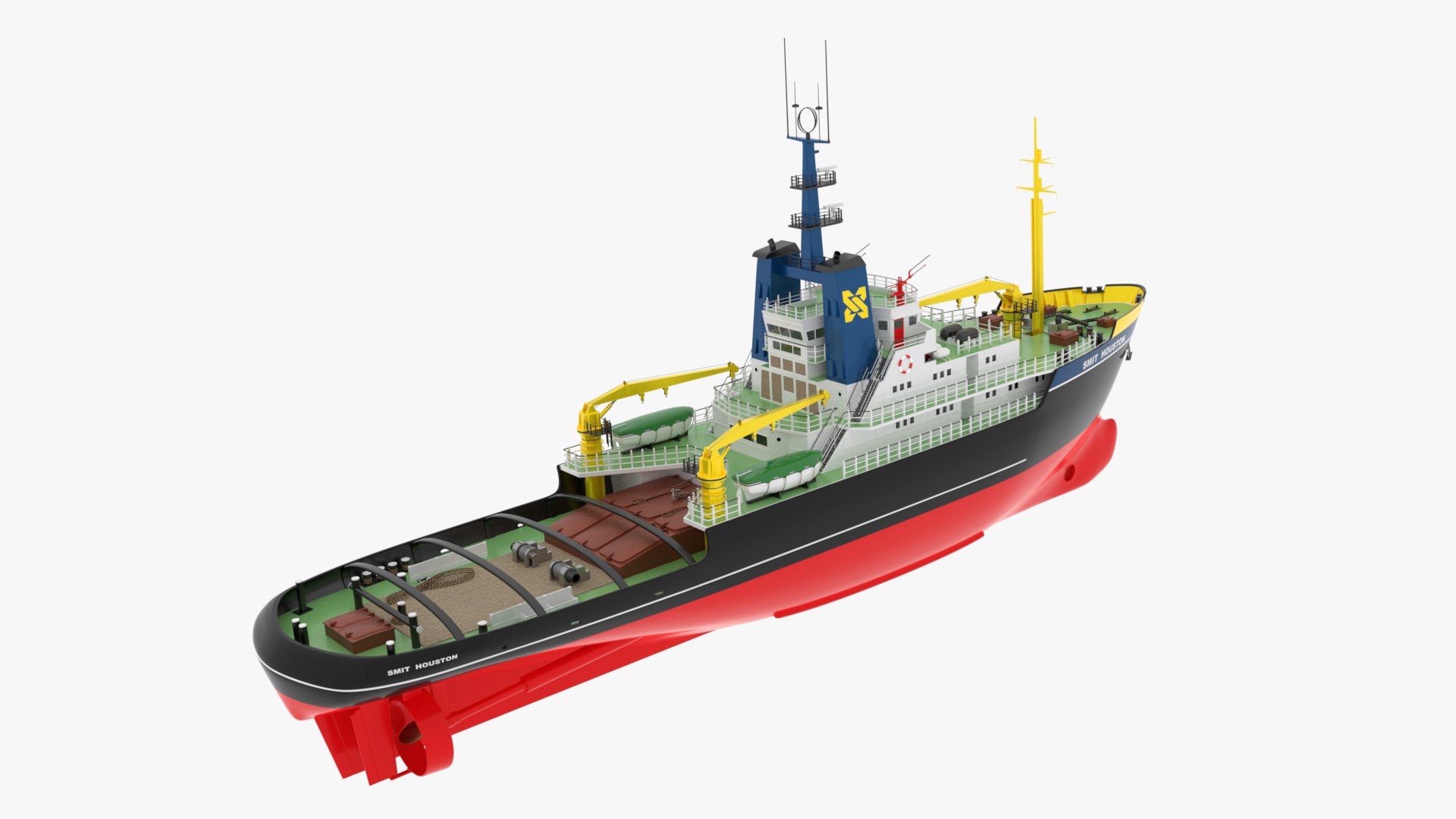 Smit Houston 3D Model - TurboSquid 1655136