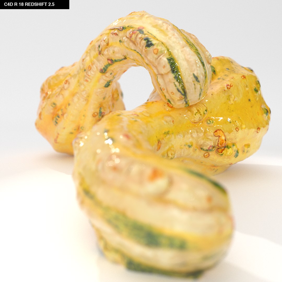 Gourde Fall Cornucopia 3D - TurboSquid 1343351