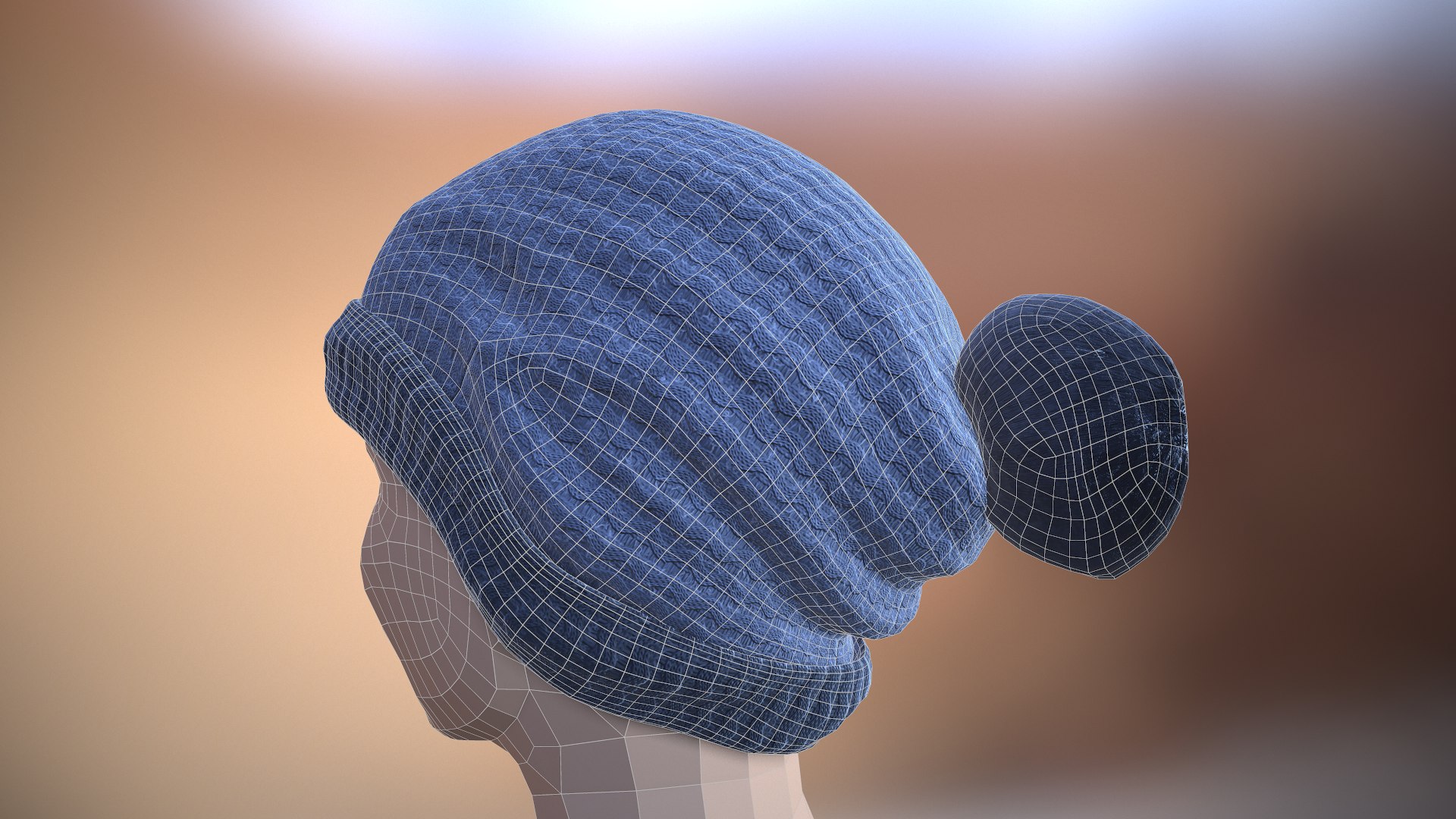 Hat Head Model - TurboSquid 1658025