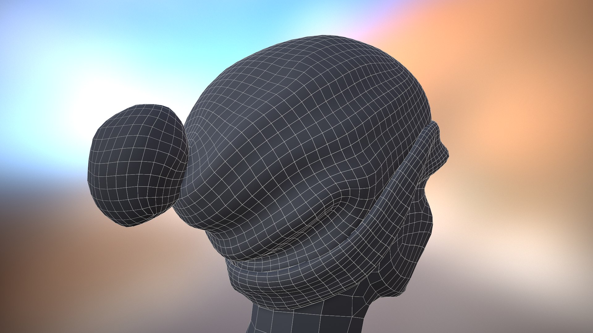 Hat Head Model - TurboSquid 1658025