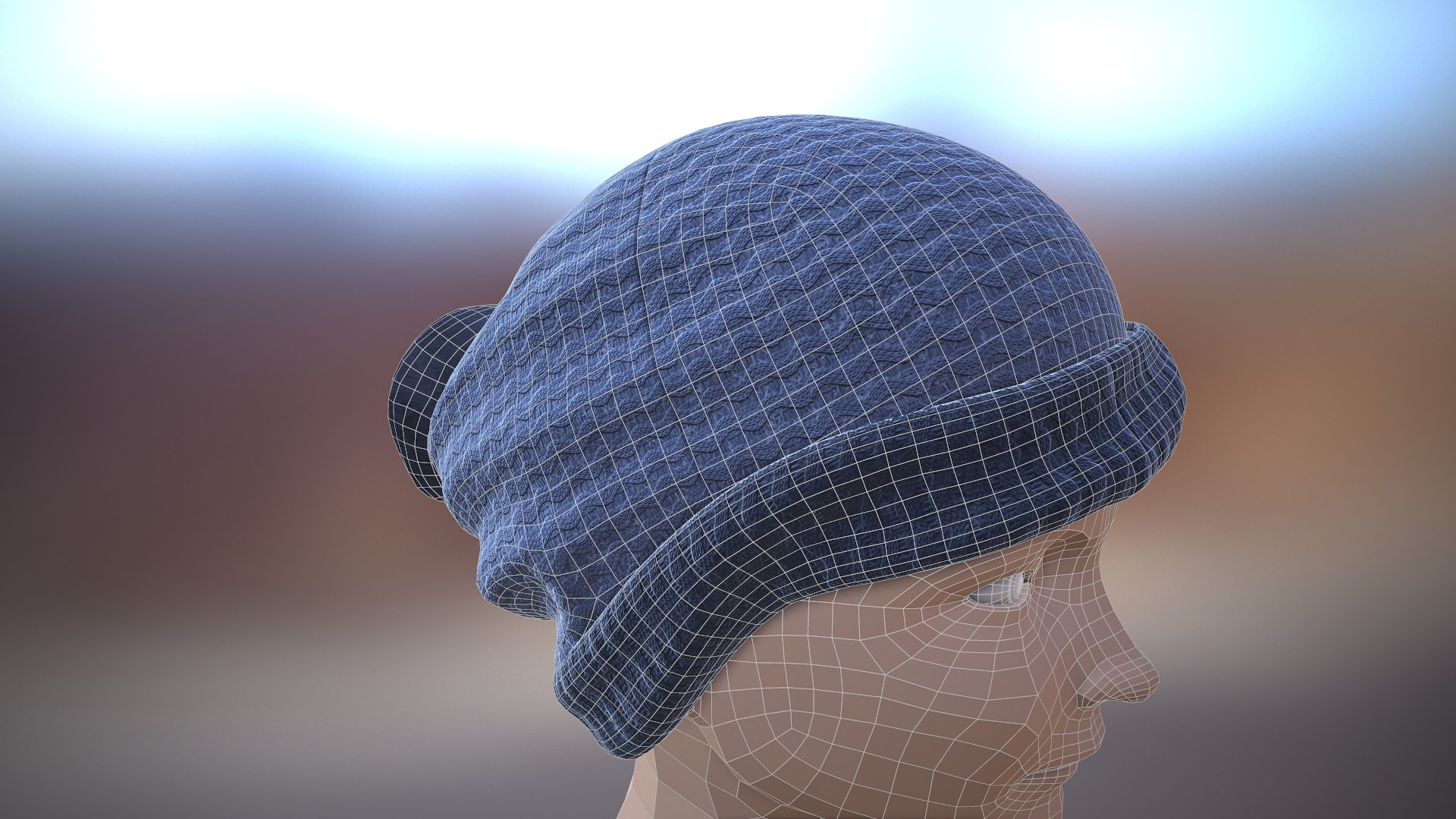 Hat Head Model - TurboSquid 1658025