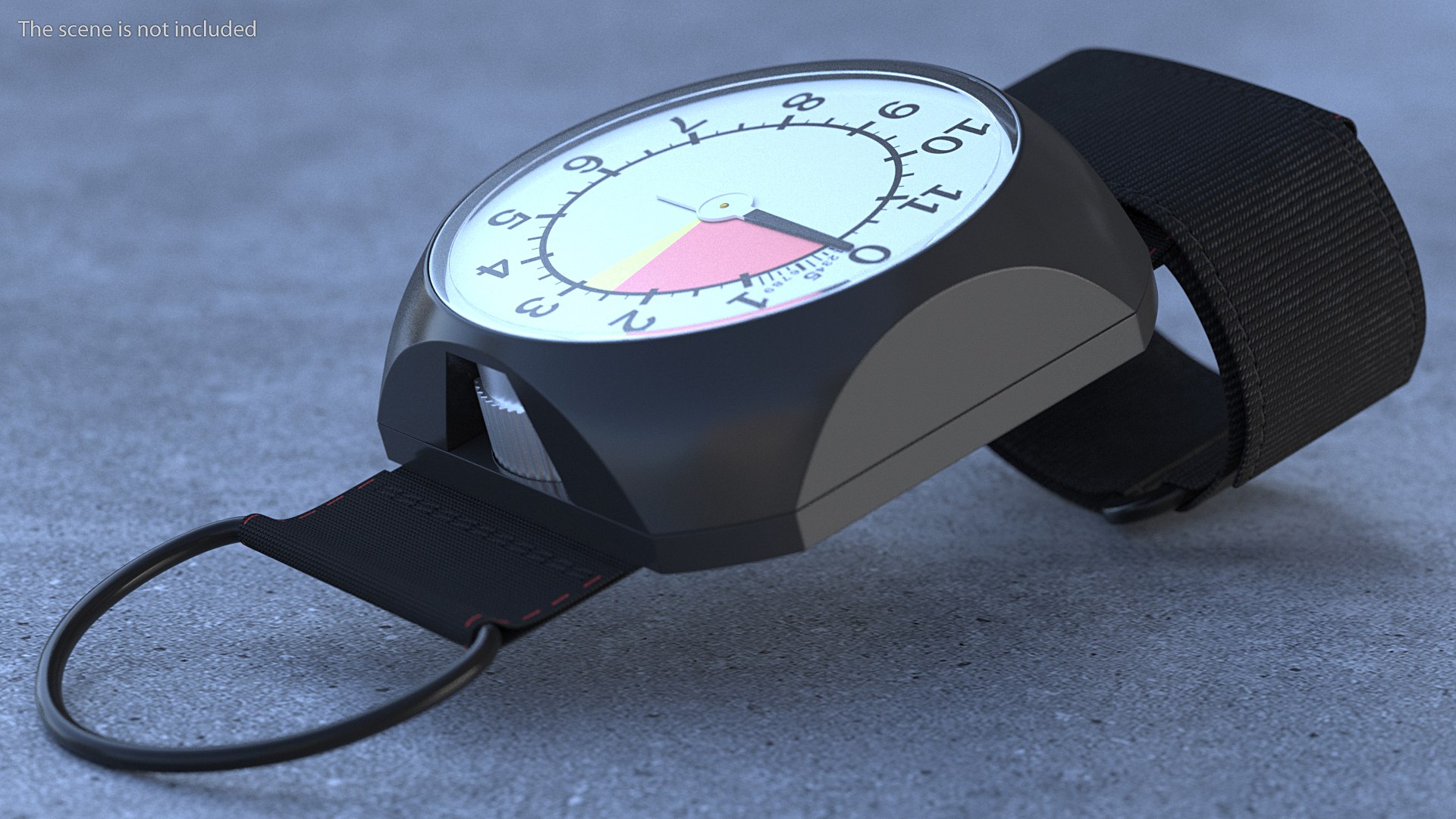 3D Analog Skydiving Altimeter - TurboSquid 1655384