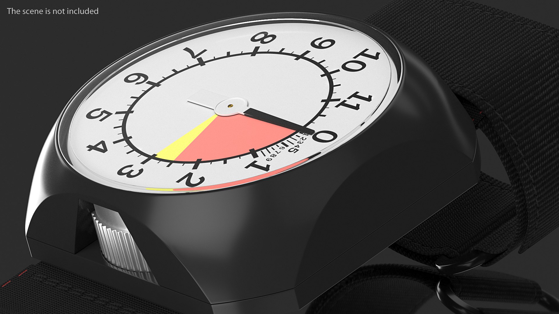 3D Analog Skydiving Altimeter - TurboSquid 1655384