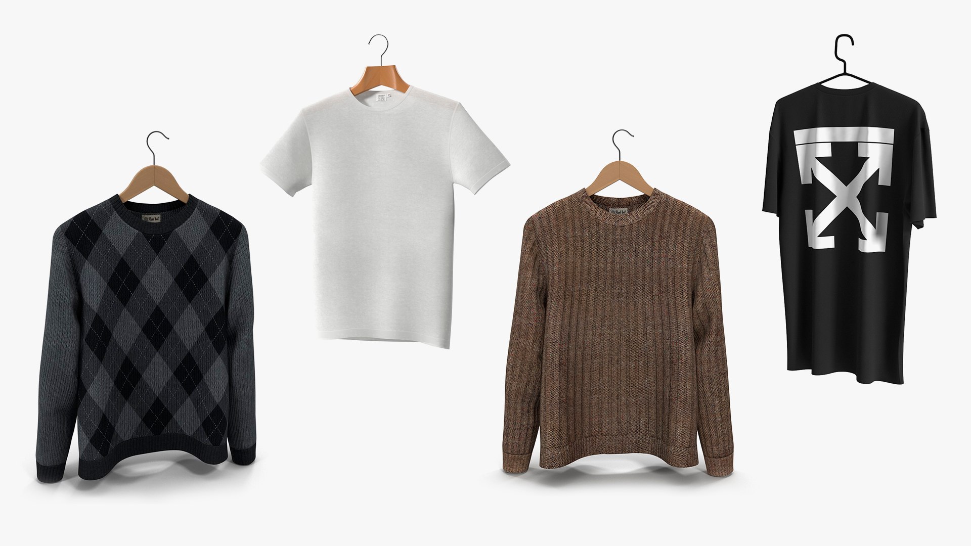 3D model Clothes on Hanger Collection 3 - TurboSquid 2158184