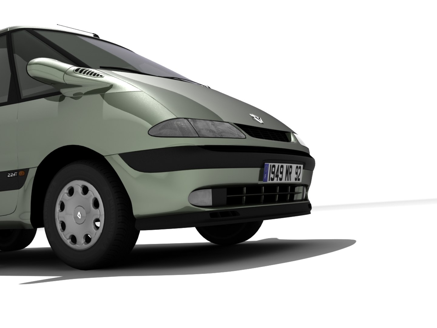 3D Renault Espace Iii - TurboSquid 1551799