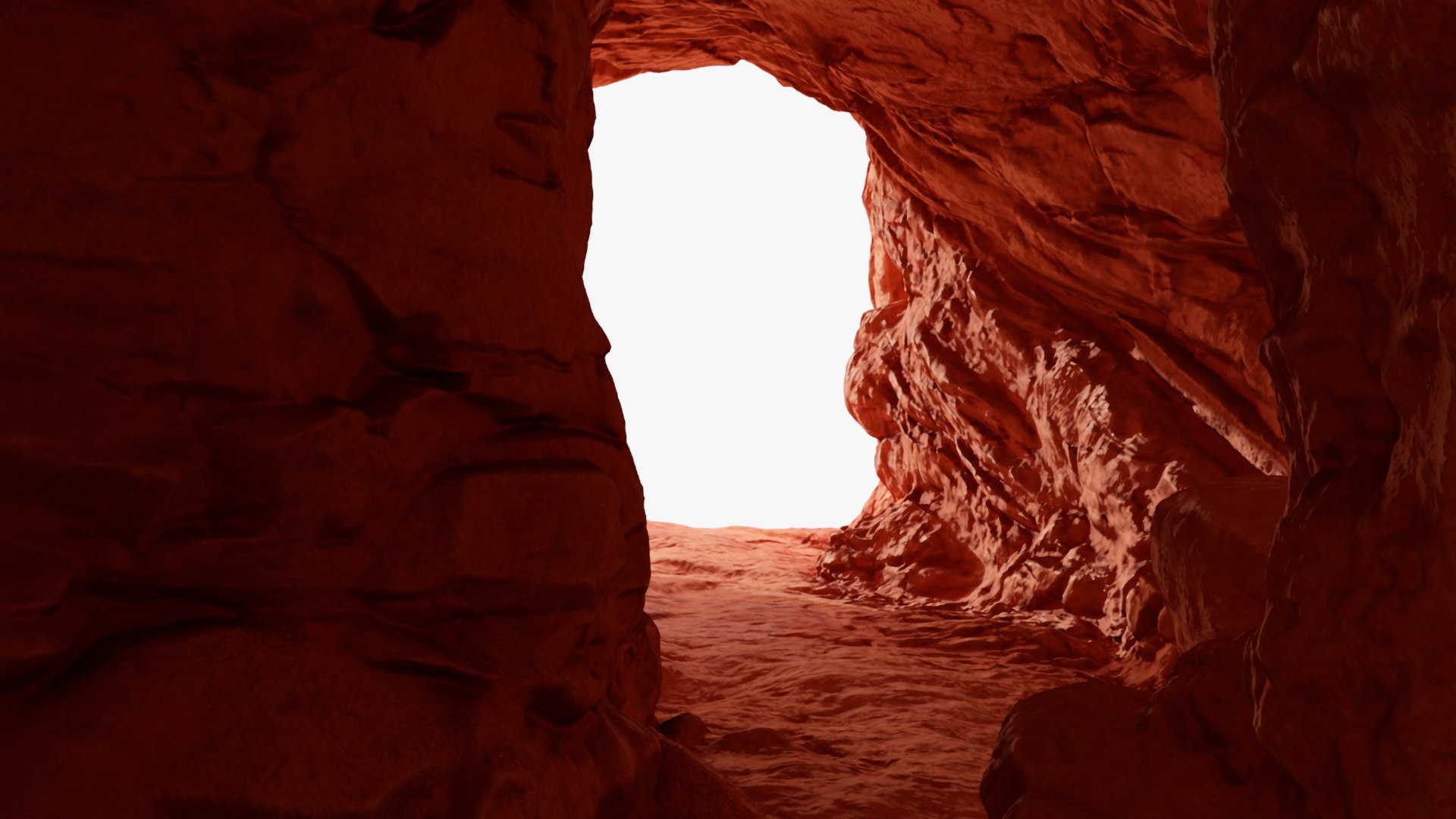 Mars Cave Red 3D - TurboSquid 2292968
