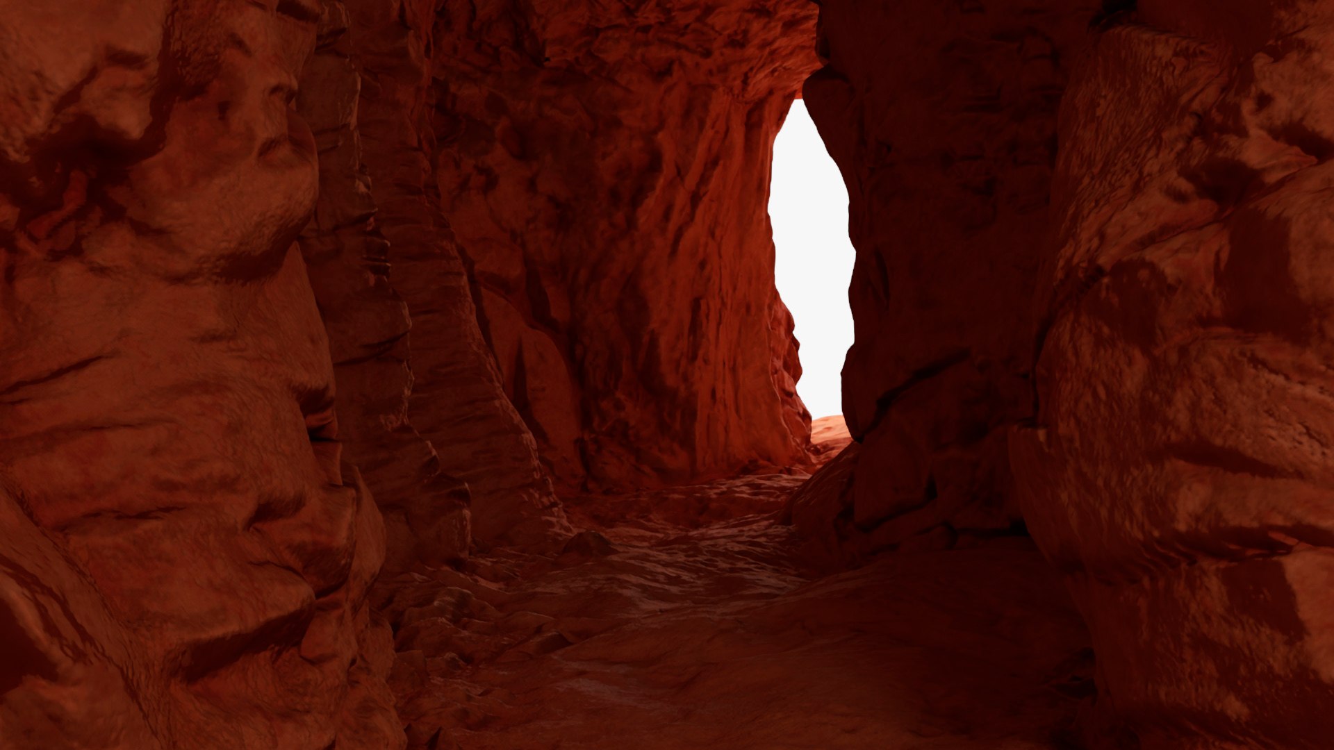 Mars Cave Red 3D - TurboSquid 2292968