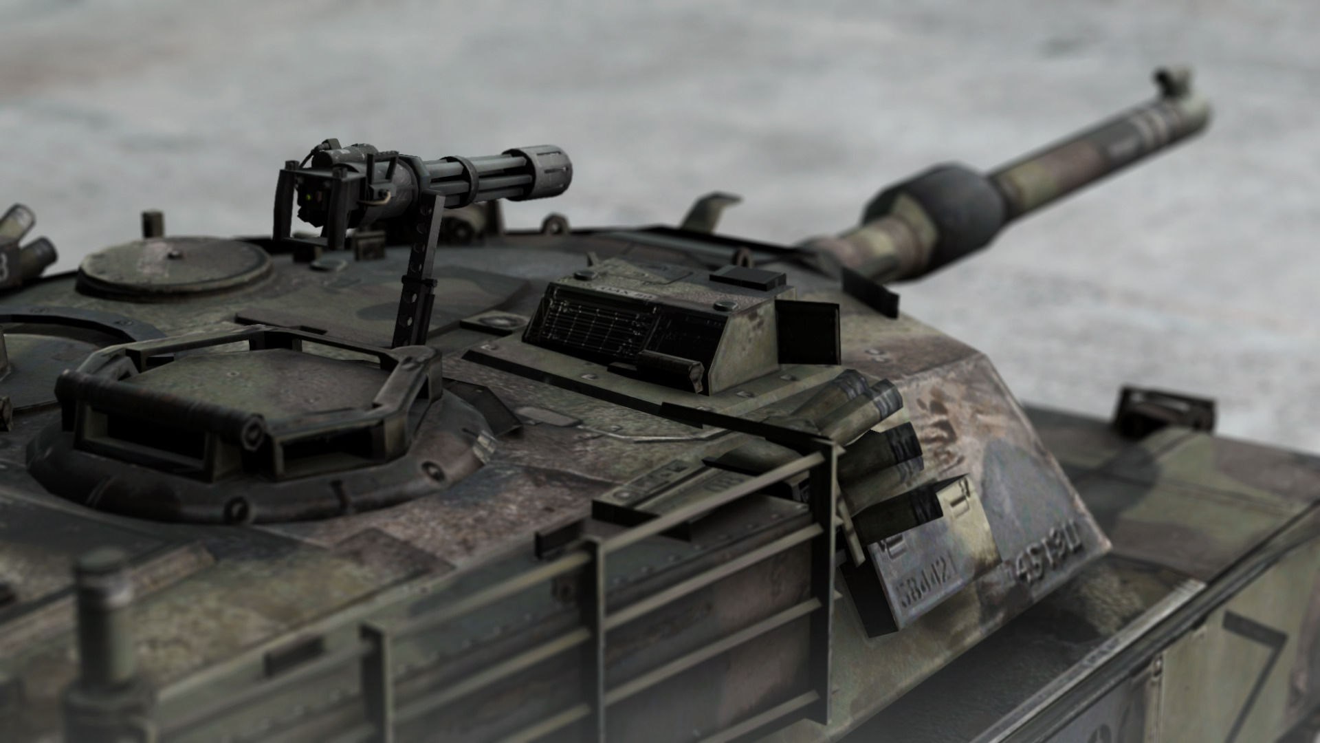 3d Model American Tank