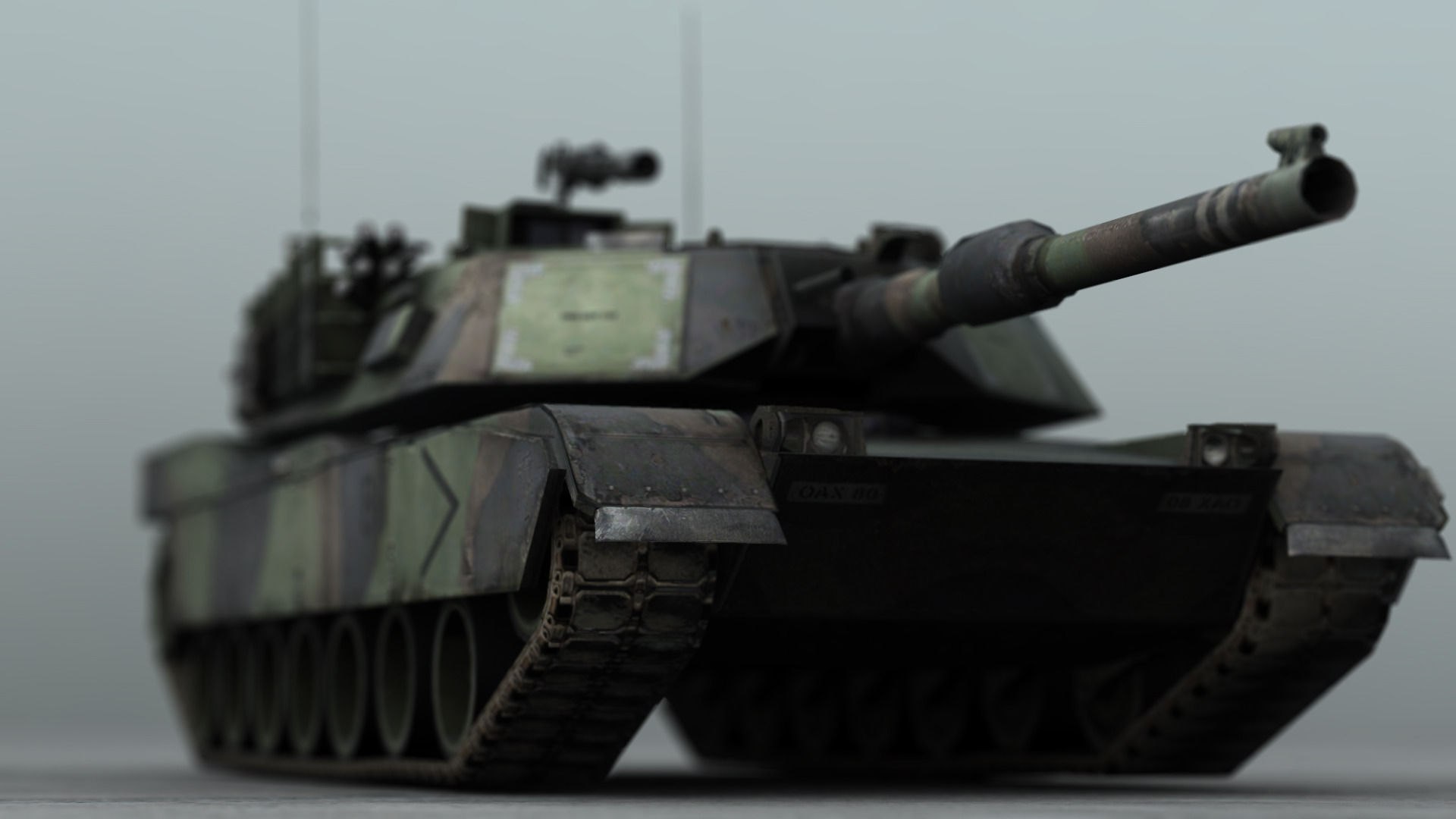3d Model American Tank