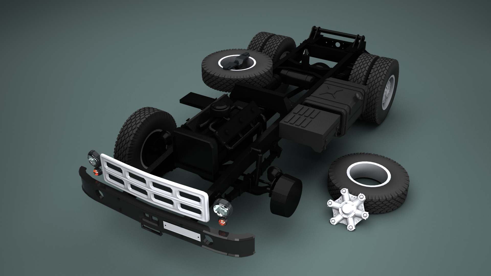 Soviet Maz 503b 3d Model