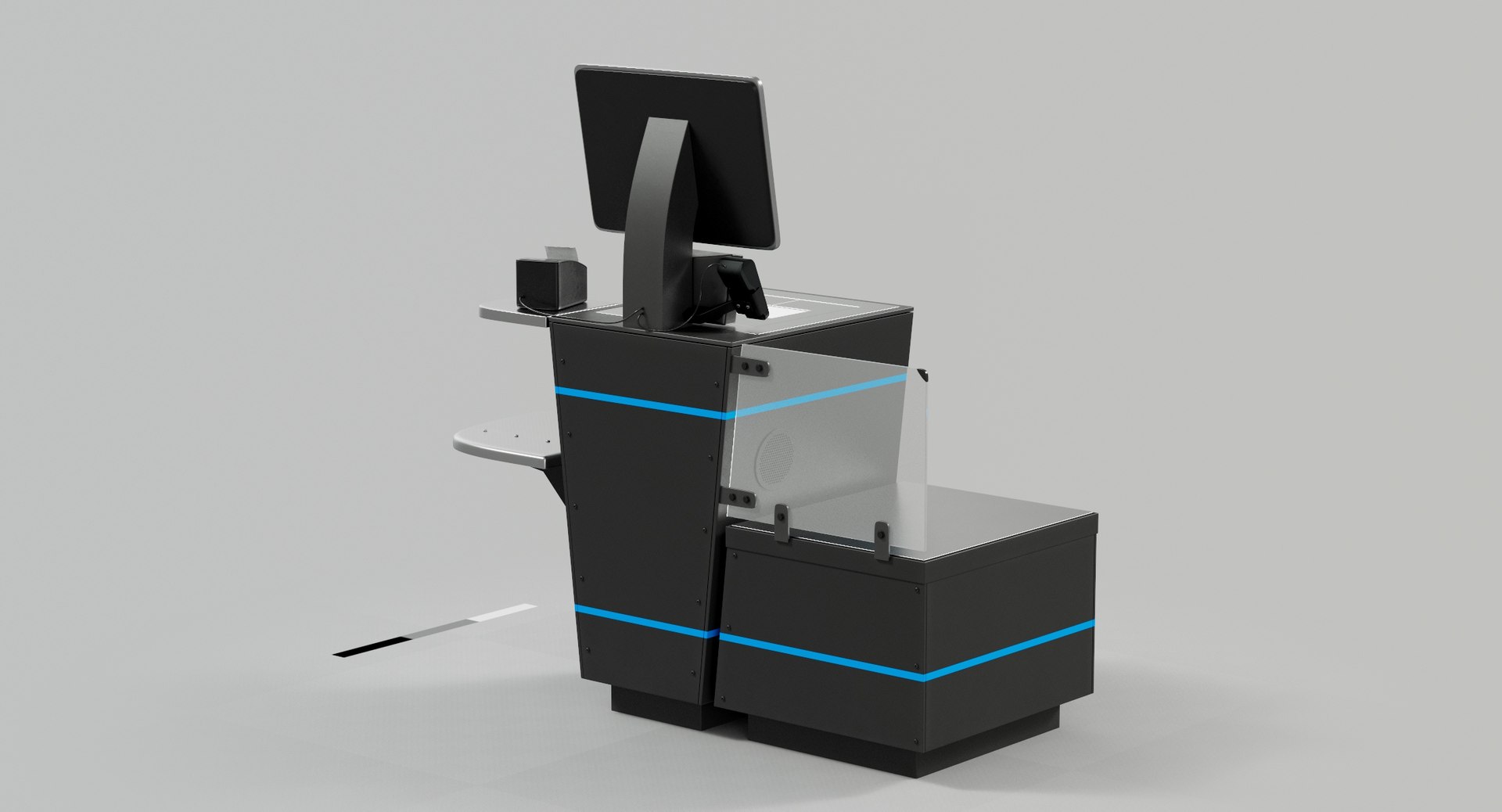 3D Self-checkout - TurboSquid 1591537