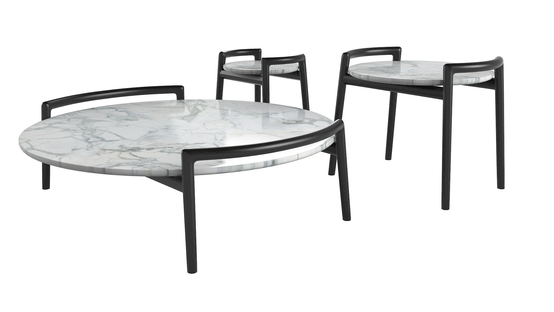 Flexform ascanio tables 3D - TurboSquid 1663663