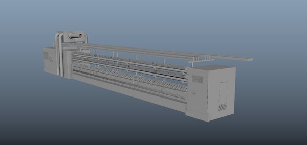 Machine industrial manufacturing 3D model - TurboSquid 1501199