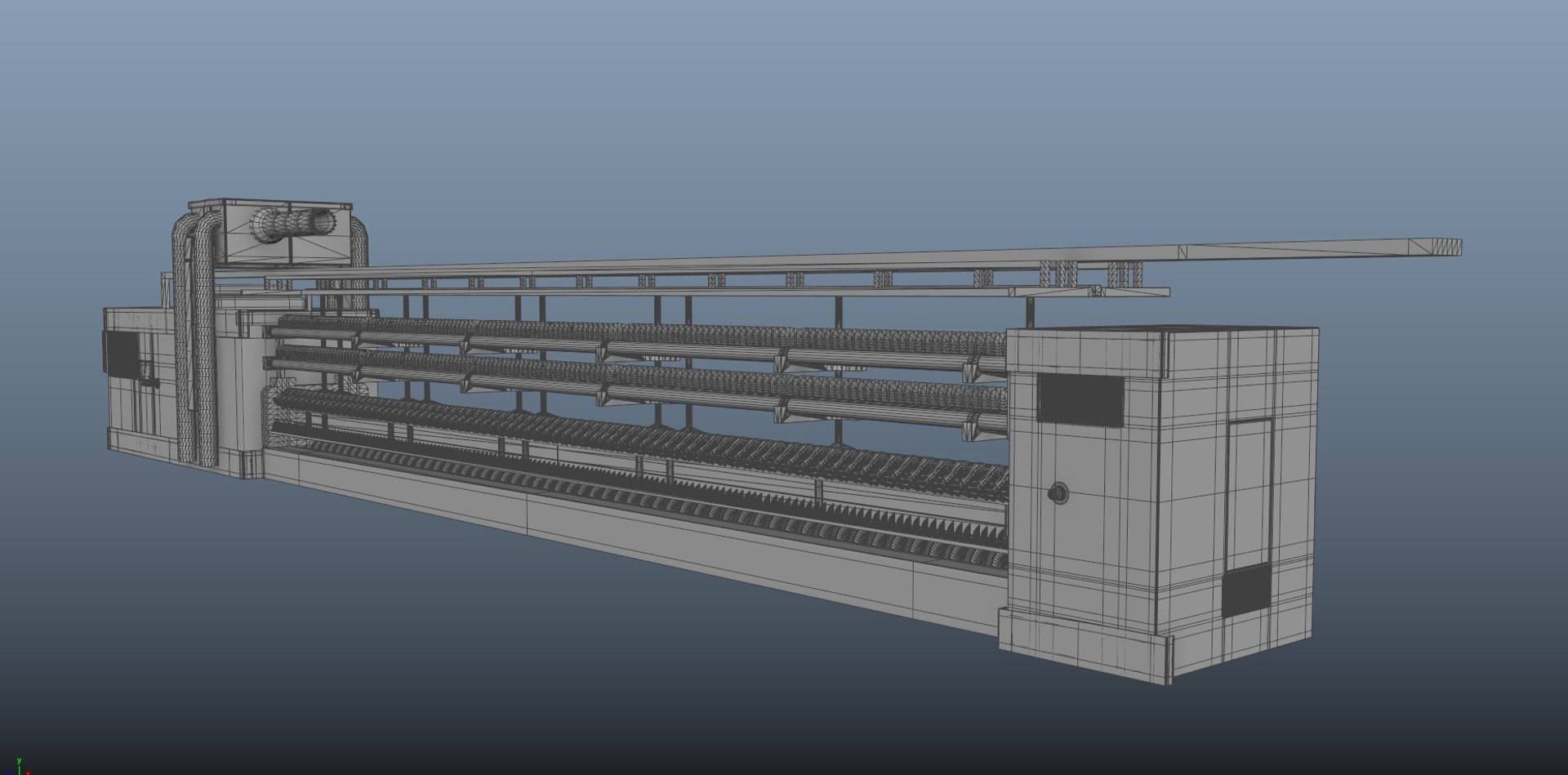 Machine Industrial Manufacturing 3D Model - TurboSquid 1501199