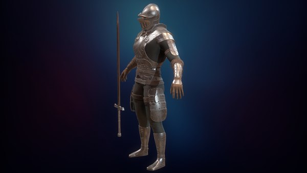 Medieval Knight 3D model - TurboSquid 1714426