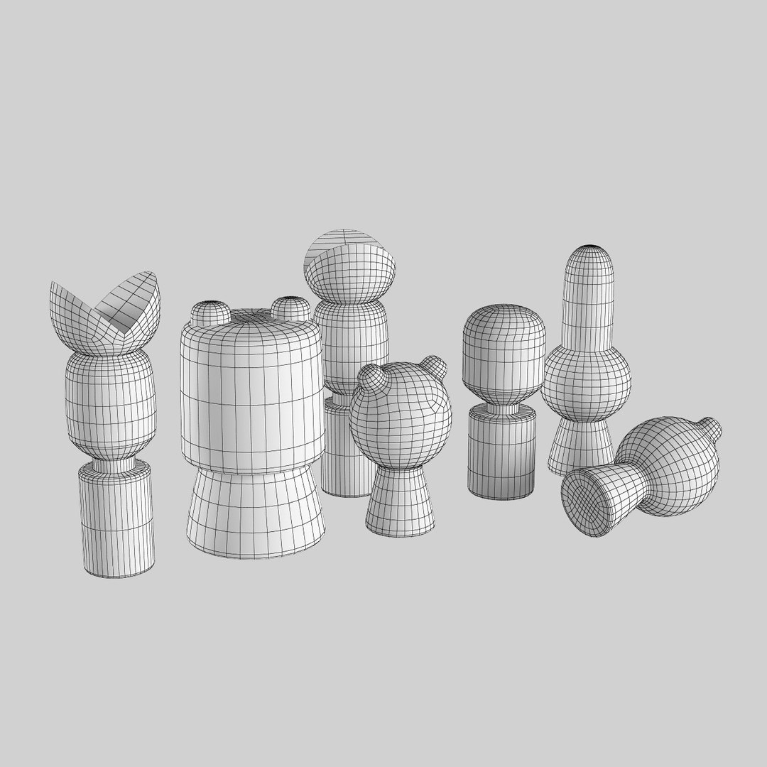3D Wooden Forest Animals Model - TurboSquid 1491004