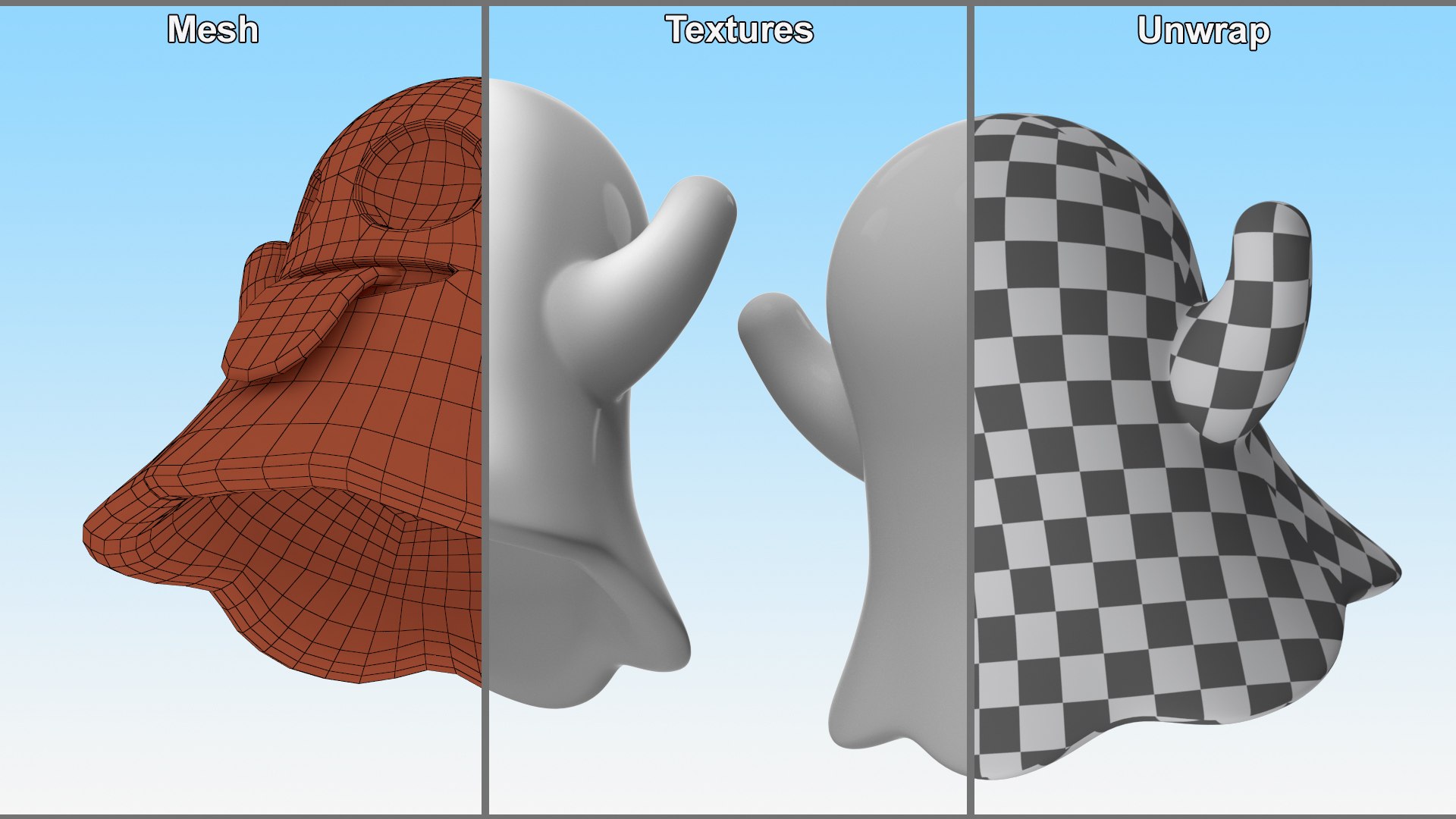 Emoji Ghost 3D Model - TurboSquid 2239283