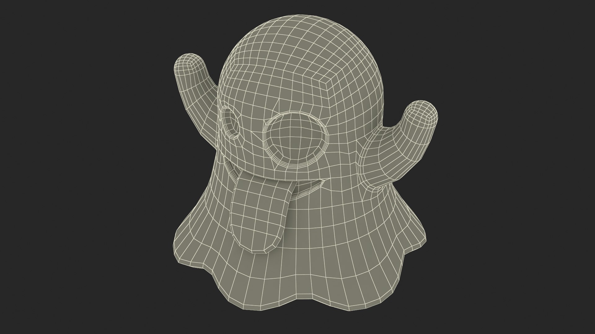 Emoji Ghost 3D Model - TurboSquid 2239283
