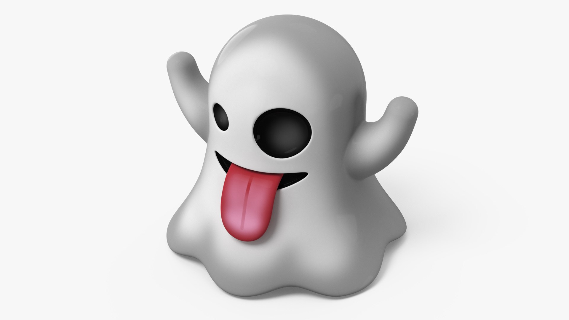 Emoji Ghost 3D Model - TurboSquid 2239283