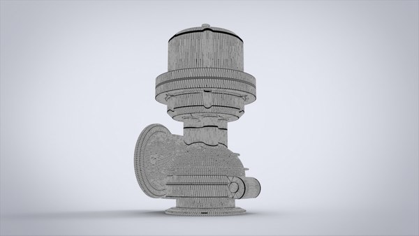 3D valve turbocharged - TurboSquid 1695968