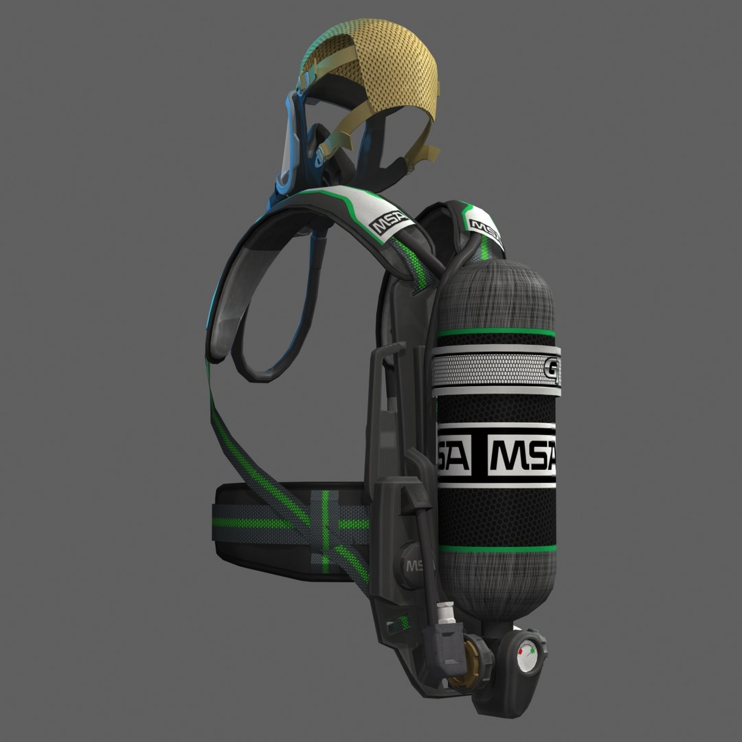 3D Ready Scba Self Contained - TurboSquid 1288091