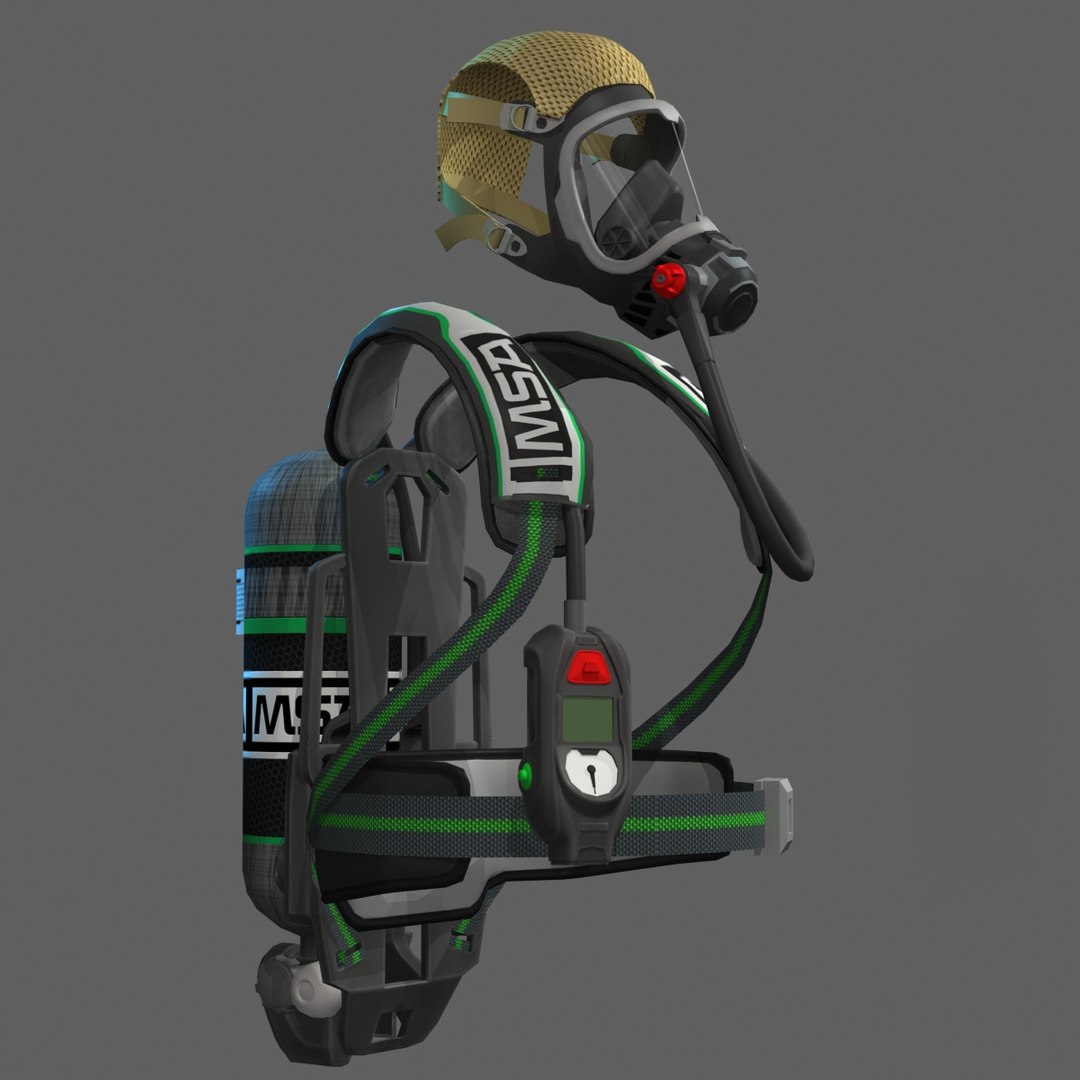 3D Ready Scba Self Contained - TurboSquid 1288091