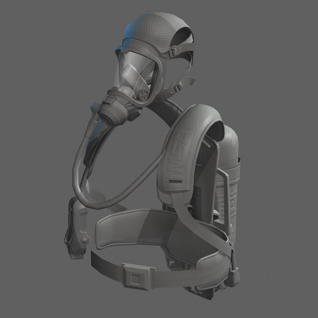 3D Ready Scba Self Contained - TurboSquid 1288091