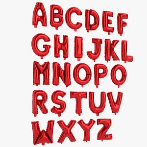 3D Foil Balloon Digit - TurboSquid 1377972