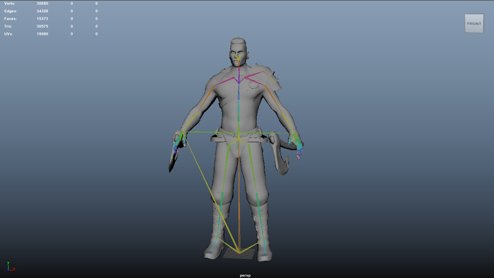 3D Model Viking 6 Berserker - TurboSquid 2137283