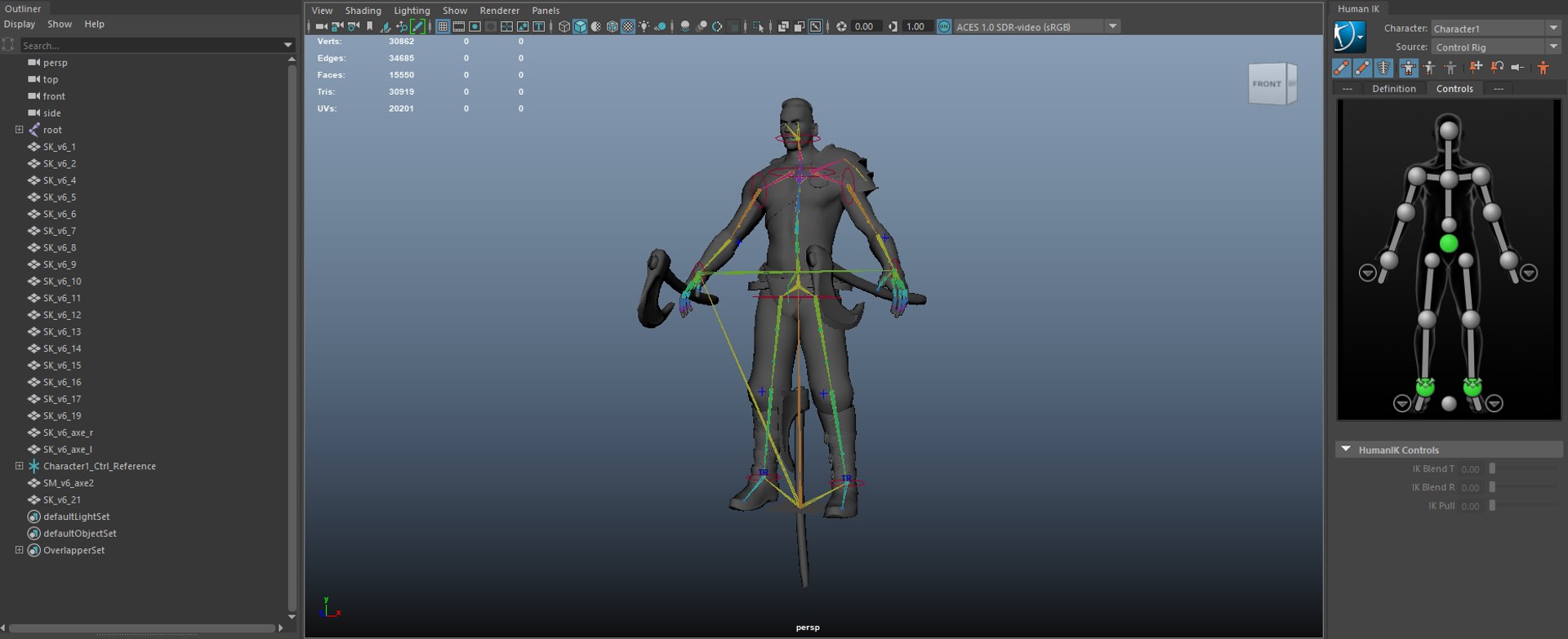 3D Model Viking 6 Berserker - TurboSquid 2137283