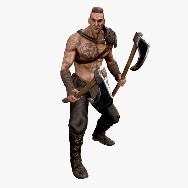 modelo 3d Vikingo 6 Berserker - TurboSquid 2137283