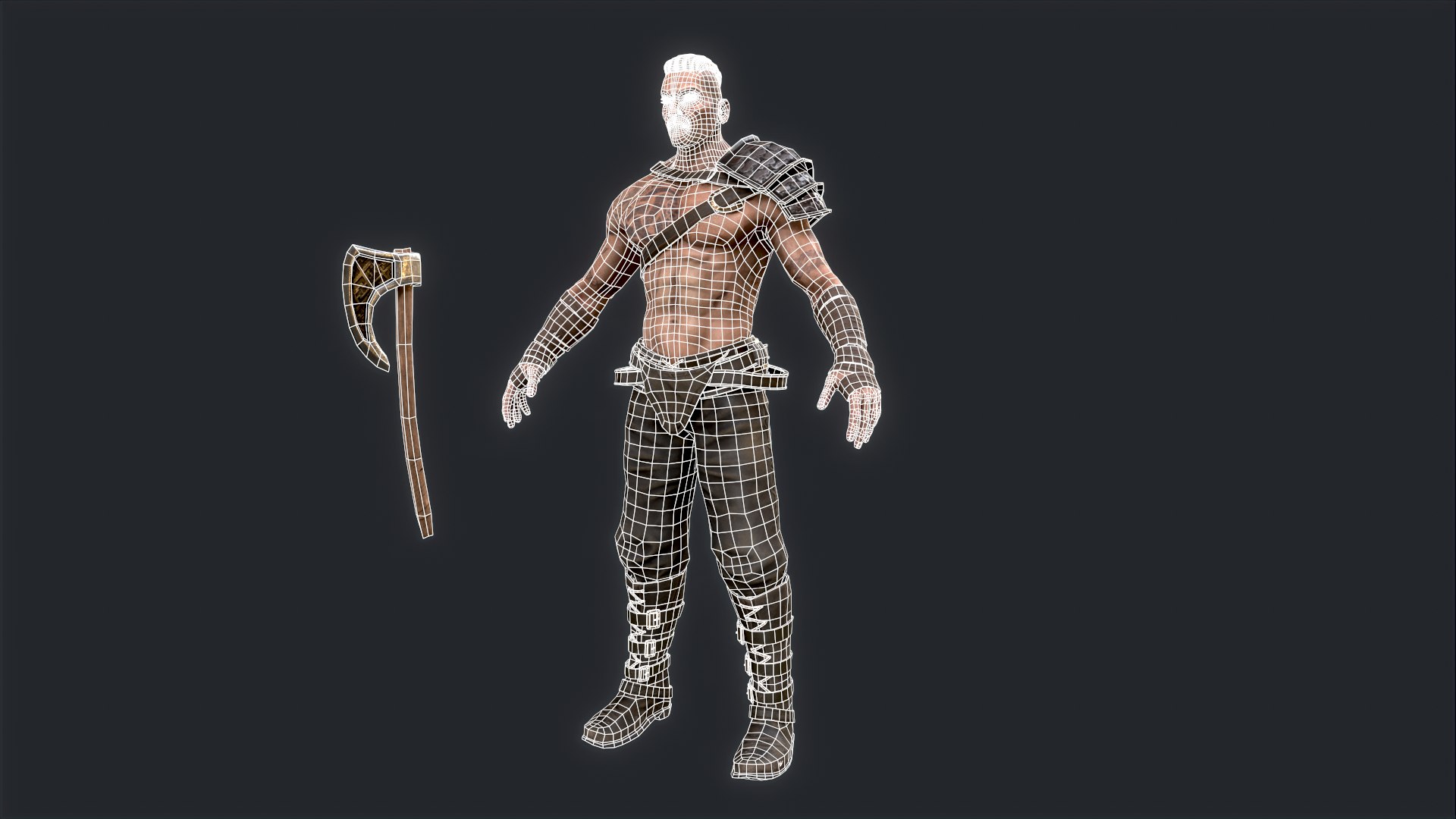 3D Model Viking 6 Berserker - TurboSquid 2137283