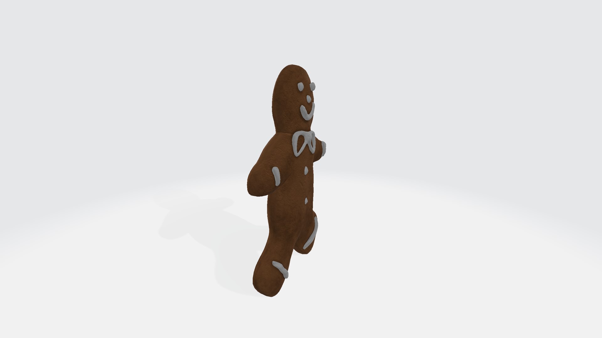 Gingerbread Man 3D Model - TurboSquid 2349014