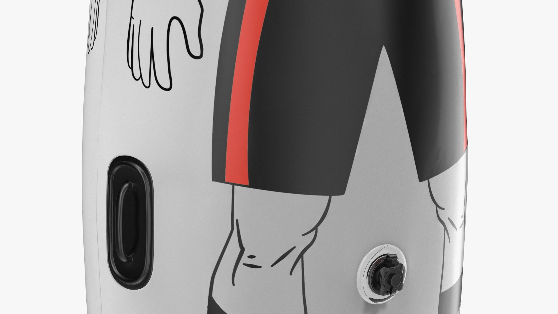 Soccer Kick Training Dummy Senior Red T-shirt 3D Model - TurboSquid 2021479