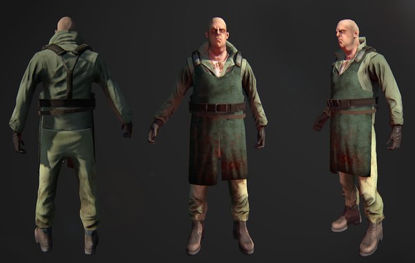 Game Character 3D Models for Download | TurboSquid