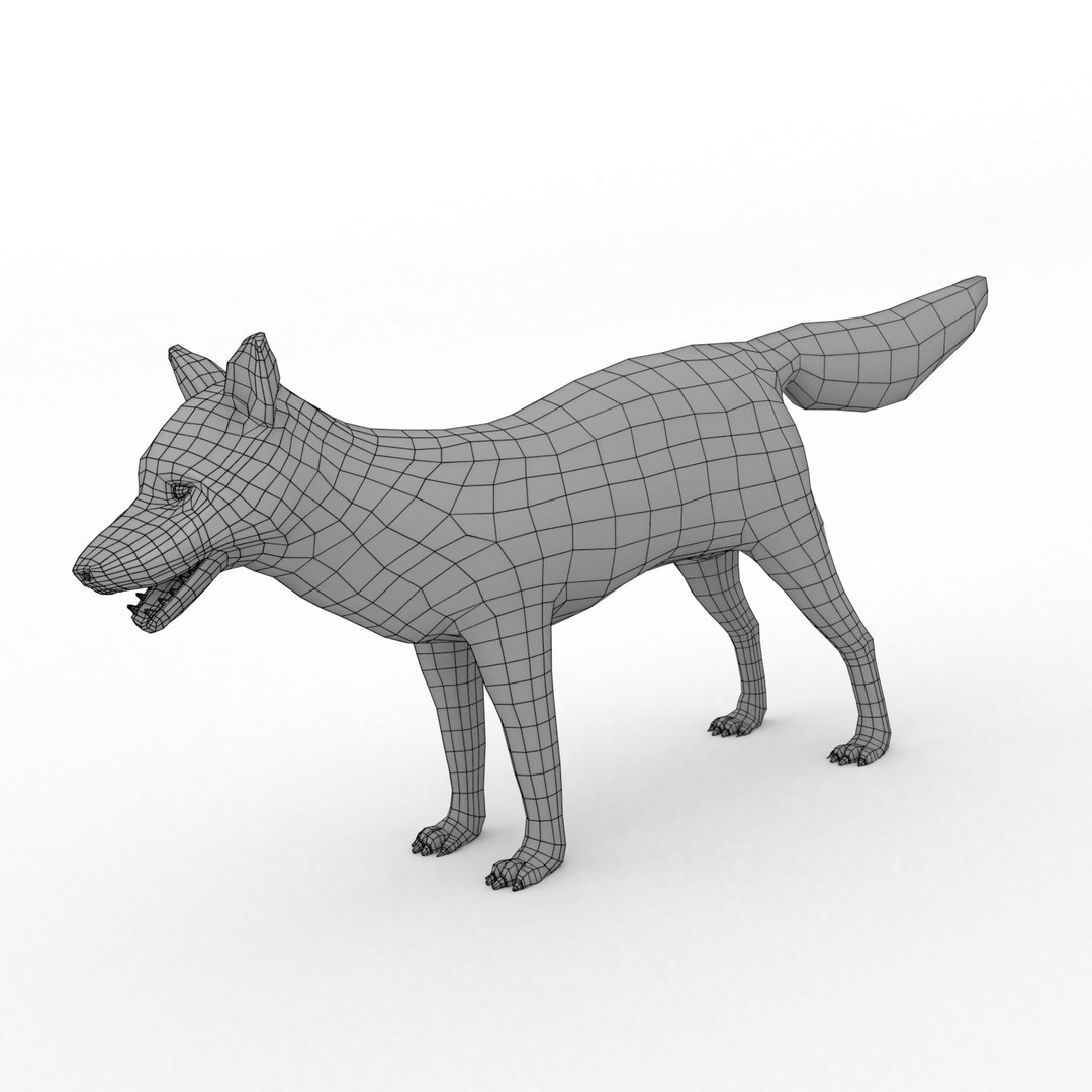 3D Red Fox Model - TurboSquid 1507272