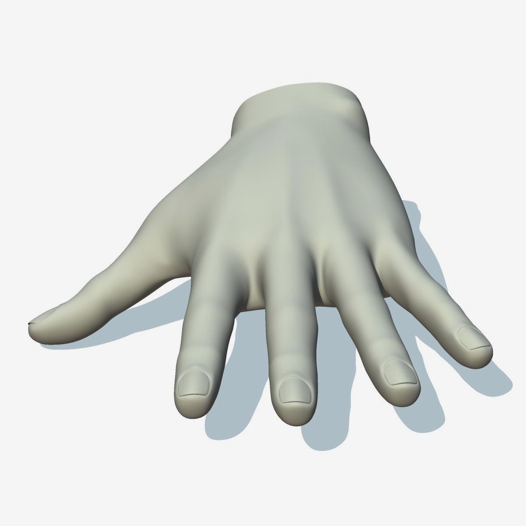 3d Realistic Hand Model