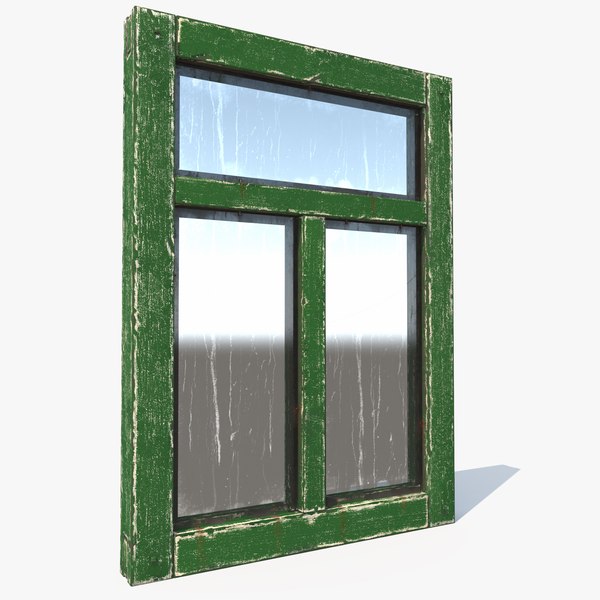 Old window model - TurboSquid 1178105